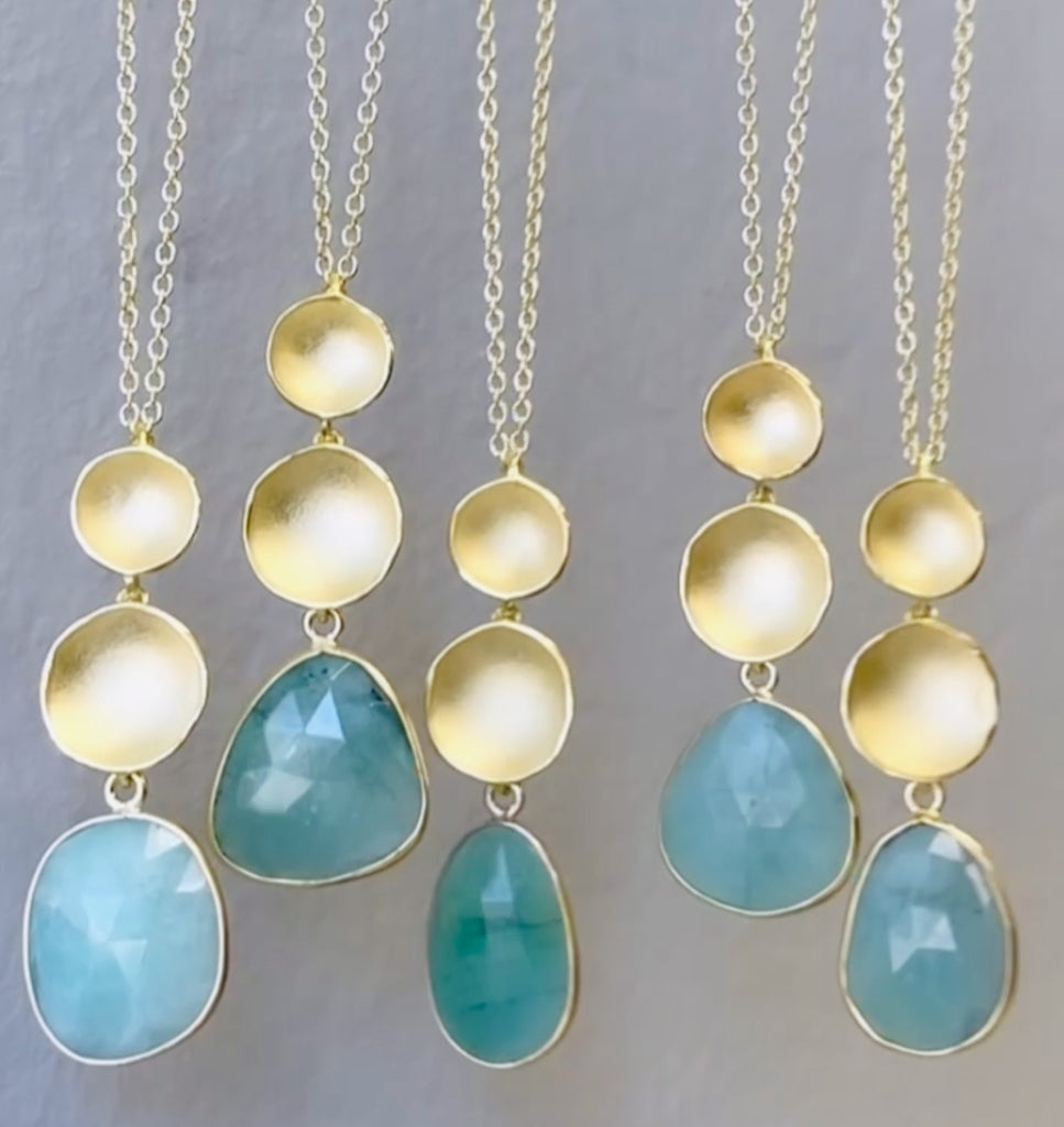 Double Stepping Stone Pendant – Sarah Richardson Studio