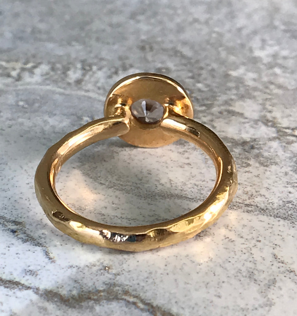 5mm Halo Pebble Ring – Sarah Richardson Studio