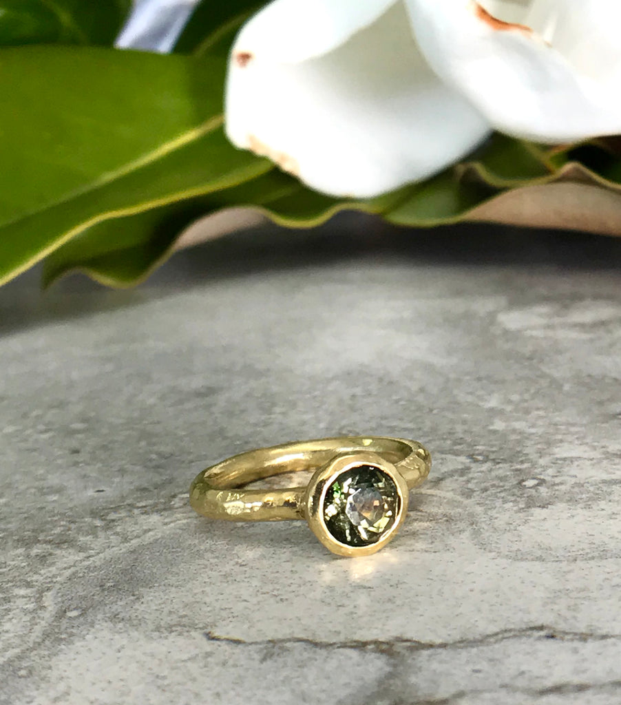 Textured Bezel Ring – Sarah Richardson Studio