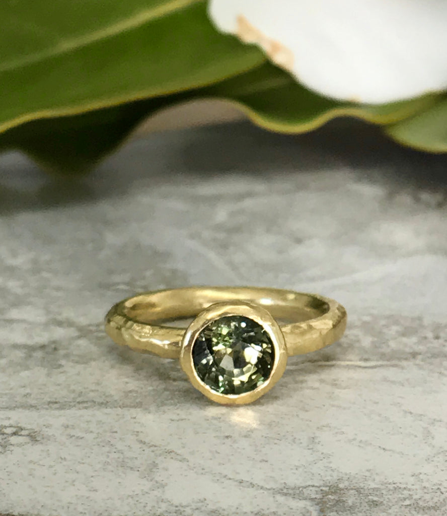 Textured Bezel Ring – Sarah Richardson Studio